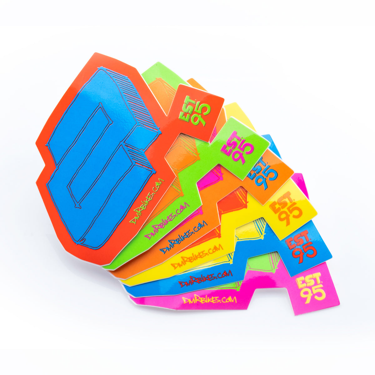 DMR Stickers DD Set in Multiple Colours – DMR Bikes